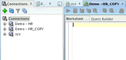 Database Copy using SQL Developer 3.1